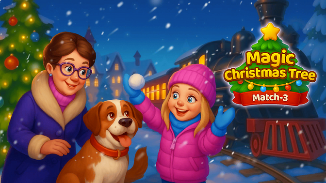 Magic Christmas Tree Match 3 - Online-Spiel - Spiele Jetzt | Spiels.at